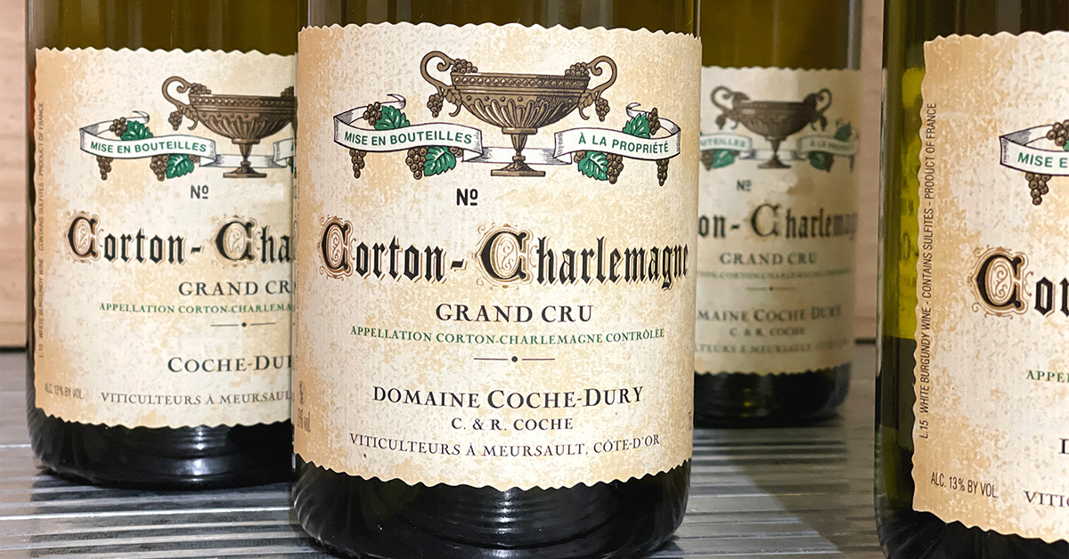 Witte Wijn Van Wereldklasse: Coche-Dury Corton Charlemagne In Orginele Doos