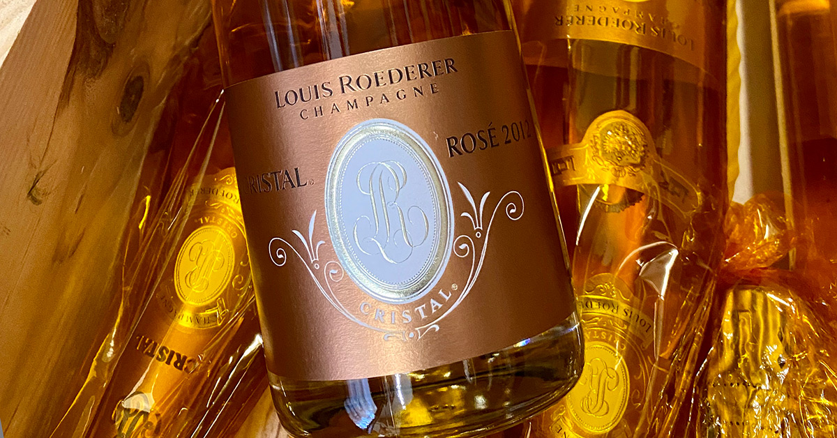 2012 Cristal Rosé On Magnum: "Truly Magical"